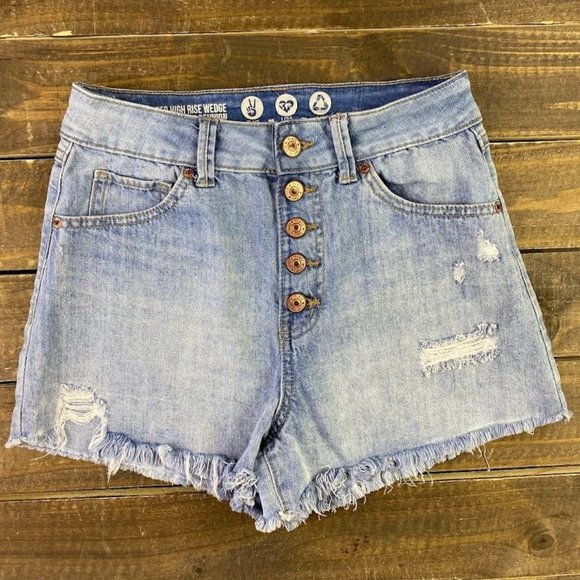 Rewash | Shorts | Rewash Super High Rise Wedge Vintage Reunion Shorts ...